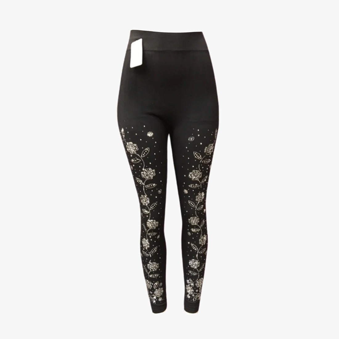 LADIES LEGGINGS ONE SIZE PANTS WITH REIHNSTONES (8222) - 3618 – UNITED ...